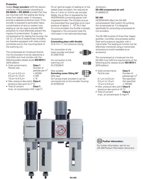 Heidenhain Absolute Sealed Linear Encoder With Large Cross Section LC F Series