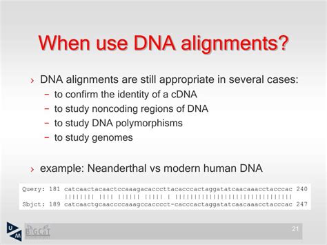 Ppt Pairwise And Multiple Sequence Alignment Powerpoint Presentation