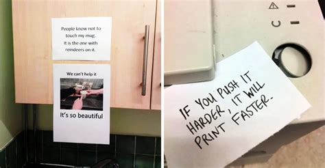 15 Passive Aggressive Notes That Turned Coworker And Office Drama Into