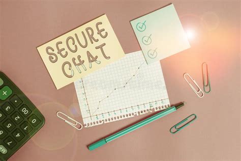 Handwriting Text Writing Secure Chat Concept Meaning Approach To