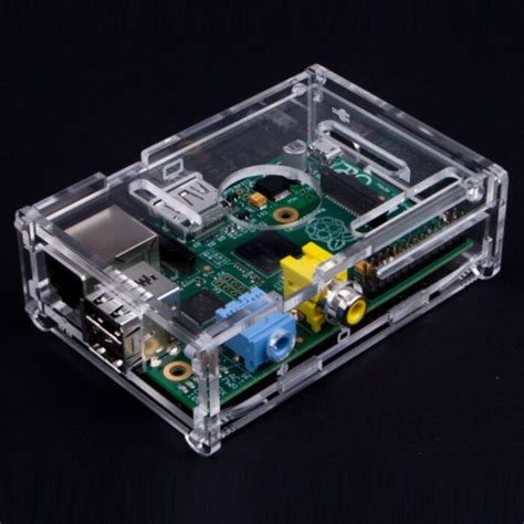Raspberry Pi Model B MB And Premium Case Bundle BUNDLE PI CASE HEATSINKS Core Electronics