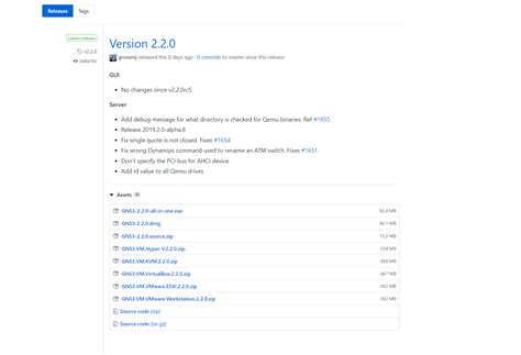 Downloading The Gns3 Vm Gns3 Documentation