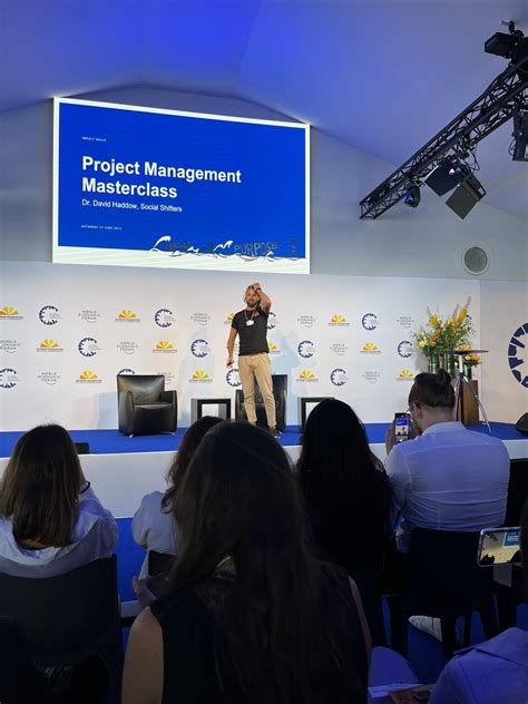 One Of The Finest Project Management Masterclass 👏🏻 Taught Us How To