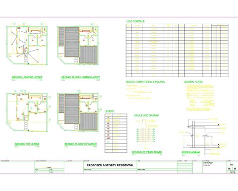 Electrical Plans Layout Kp Engineer Associates And Construction