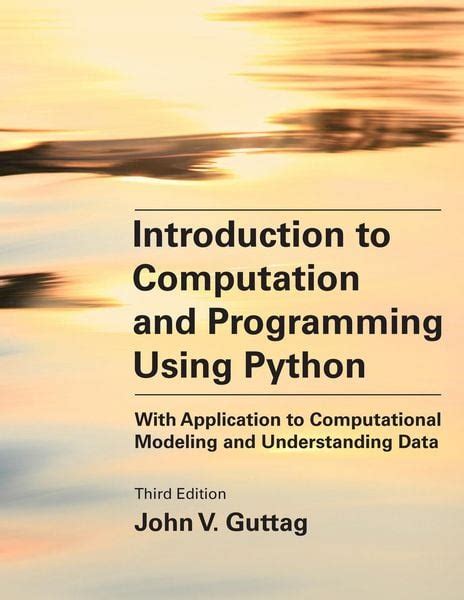 Introduction To Computation And Programming Using Python Third Edition Auf Englisch Kaufen