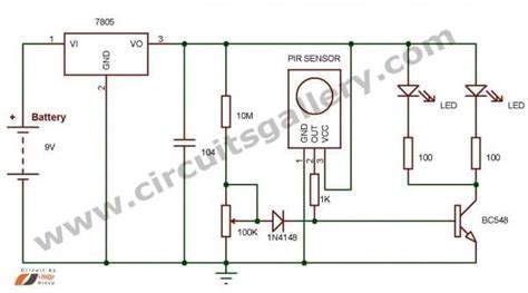 Motion Sensors Circuits 5 DIY Ways Of Building A Motion Detector Rogers 5880