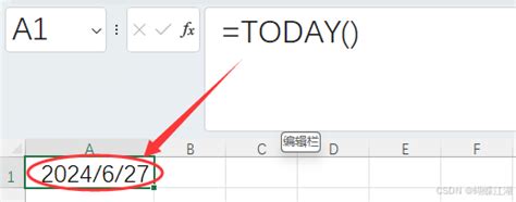 《梦醒蝶飞：释放excel函数与公式的力量》6 4 today函数 csdn博客