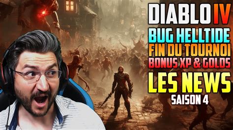 Bug Reput Helltide Fixed 08 06 2024 Fin Tournoi Maxroll Bonus Xp Et Golds Diablo 4 News