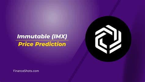 Immutable IMX Price Prediction And