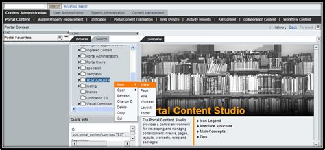 Sap Netweaver Blog Create A Km Document Iview In Sap Entreprise Portal