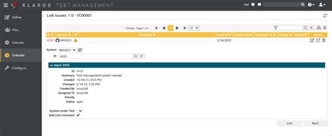 GitHub Integration Klaros Test Management