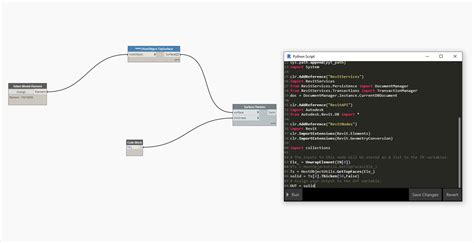 Solid From Surface Using Python Developers Dynamo