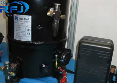 2hp R404a Qr44 Ankang Hermetic Piston Refrigeration Compressor 220 230v 1ph 50hz Or 60hz