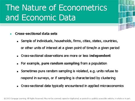The Nature Of Econometrics And Economic Data Chapter