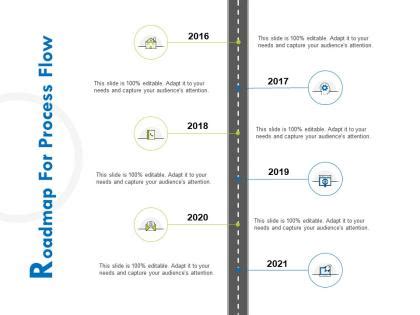 Roadmap Process Flow Slide Team