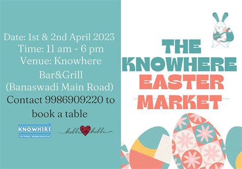 The Knowhere Easter Market Explocity Guide To Bangalore People