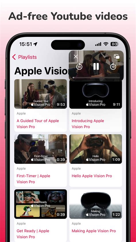 iPhone için PiP for YouTube PiPTube İndir