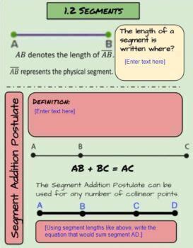 Digital Interactive Notebook By Johnson S Geometry TpT