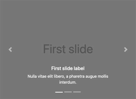 Carousel Open Ui