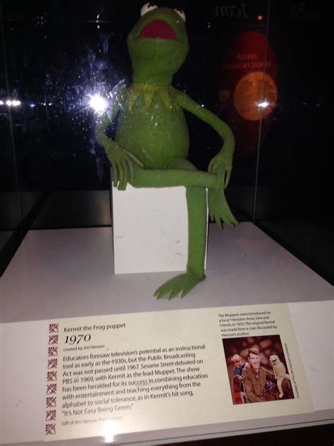 The Original Kermit Museum Of American History Washington Dc