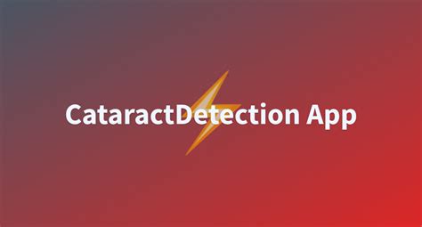 Cataractdetection App A Hugging Face Space By Charanaluri