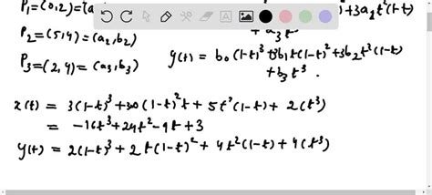 SOLVED Refer To The Bezier Curve Defined By Eqs 9 And 10 Find And Plot The Bezier Curve C