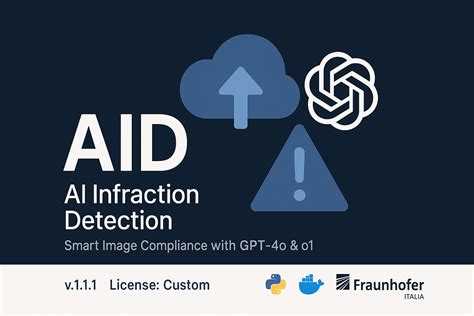 github fraunhofer italia aid ai infraction detection this repository