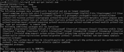 Ubuntu安装yum失败 ：e Unable To Locate Package Yum 问题解决zsspace的技术博客51cto博客