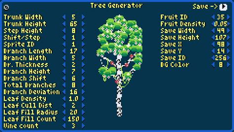 Procedural Tree Generator By Archaicvirus