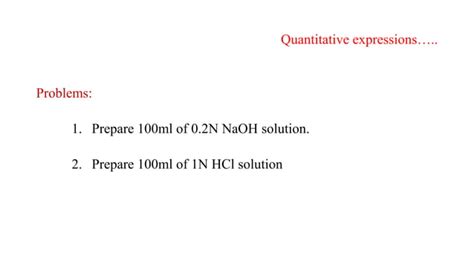 Solution Preparation PDF