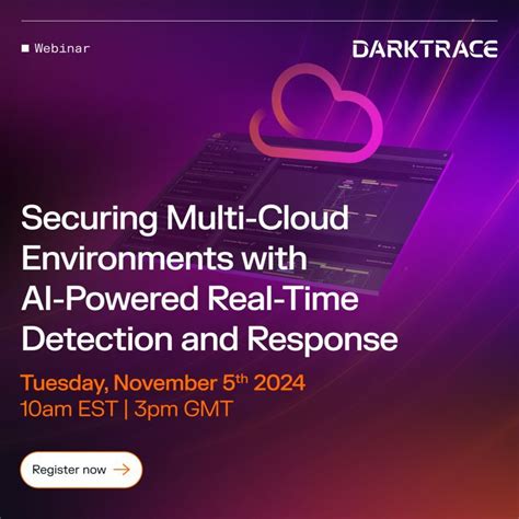 How Can Businesses Elevate Their Cloud Security Strategy 🌐 ☁️ Join Darktraces Webinar To