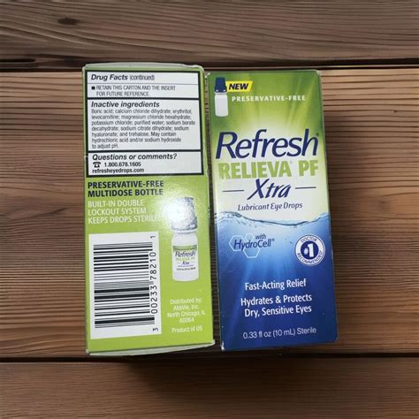 2 ~ Refresh Relieva Pf Xtra Lubricates And Protects 0 33oz Exp 10 2025 Ebay