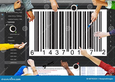 QR Code Encryption Interface Coding Concept Royalty Free Stock Photo CartoonDealer