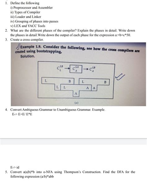 Solved 1 Define The Following I Preprocessor And Assembler