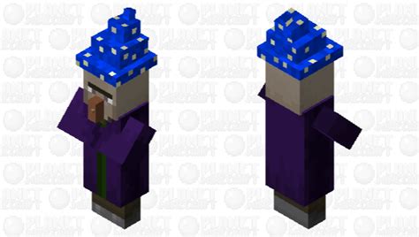 Wizard Hat Minecraft Mob Skin