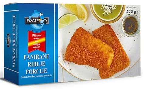 Panirane Riblje Porcije Fratello 400g Fratello Trade A D