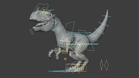 Artstation Dinosaur Game Assets