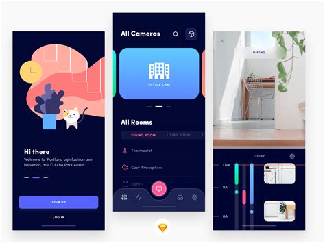Home Automation App Uistore Design