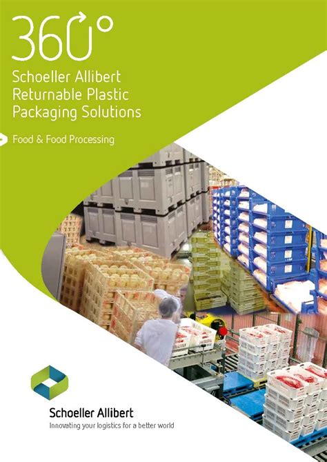 Food And Food Processing Schoeller Allibert