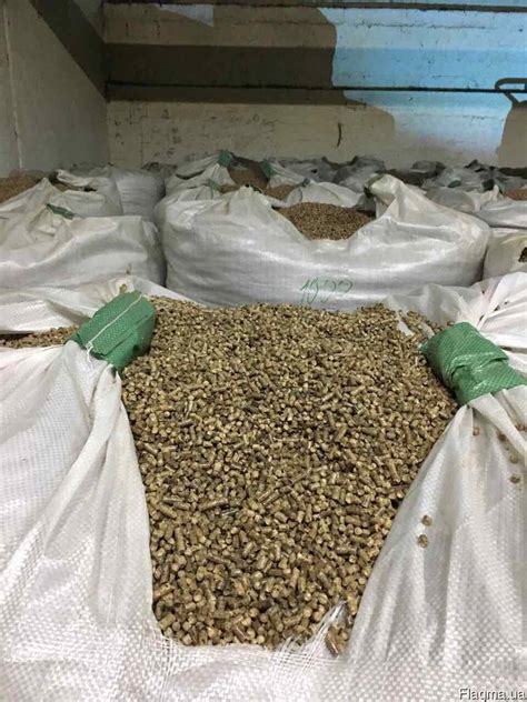 Wood Pellets Packing 15 Kg Big Bag 1000 Kg Sarny