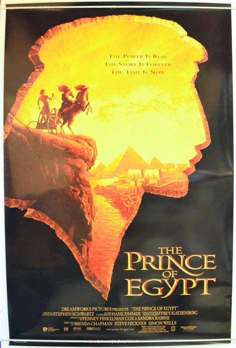 “the Prince Of Egypt” Original One Sheet Poster Film Poster Movie