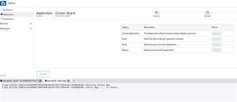 UI Pushing Gitlab App Broken At Deployment Stage Issue Epinio Ui GitHub