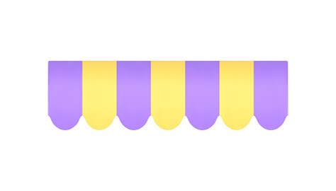 줄무늬 창 캐노피 상점 컬러 차양 보라색 노란색 디자인 현실적인 3d 아이콘 벡터 상점에 대한 스톡 벡터 아트 및 기타 이미지