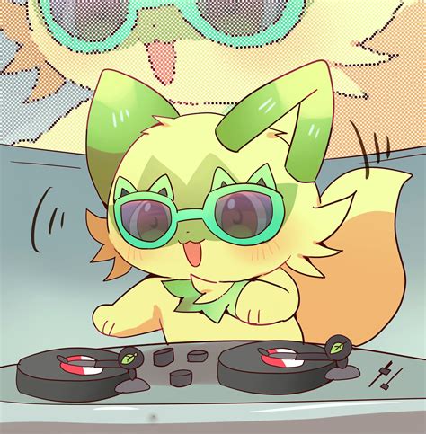 Sprigatito Pokemon Drawn By Yupo0322 Danbooru