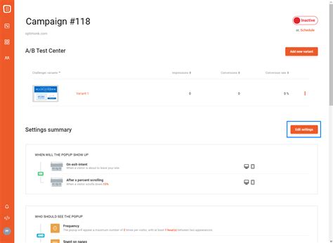 Triggering Options When To Show Optimonk Help Center