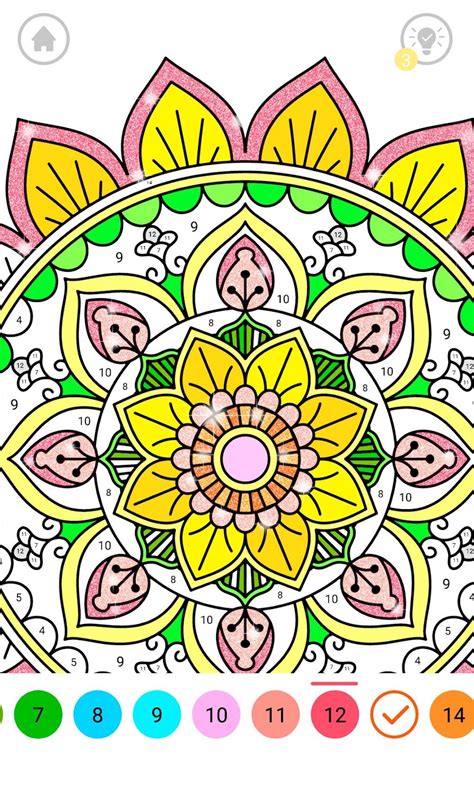 Mandala Color By Number Mandala Coloring Book Apk For Android Download