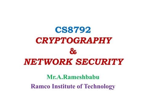 Substitution Techniques Pptx