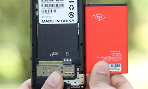 Điện thoại iTel IT màu đen chính hãng giá rẻ tại Nguyễn Kim