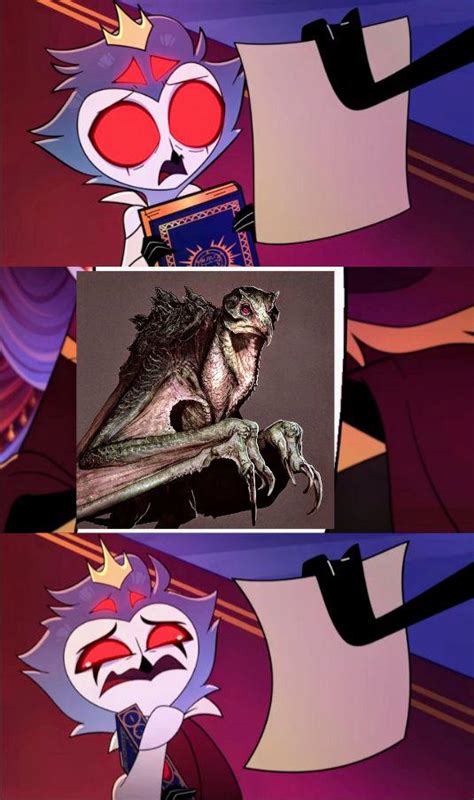 Paimon When He Showed Stolas A Picture Of His Mother Aka Stolass