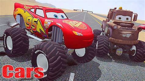 Тачки Новый Сезон Монстр-МакКуин Монстр-Гонка 2015 - YouTube